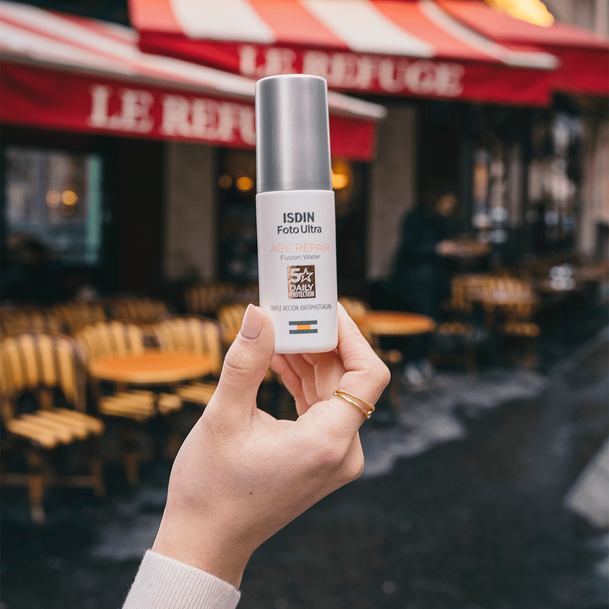 AGE REPAIR FUSION WATER SPF50 | HBDERM